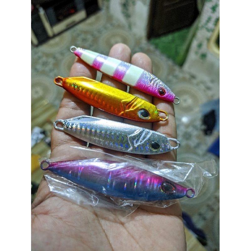 Jual Micro Jig 50 Gram ( 4 Biji) | Shopee Indonesia