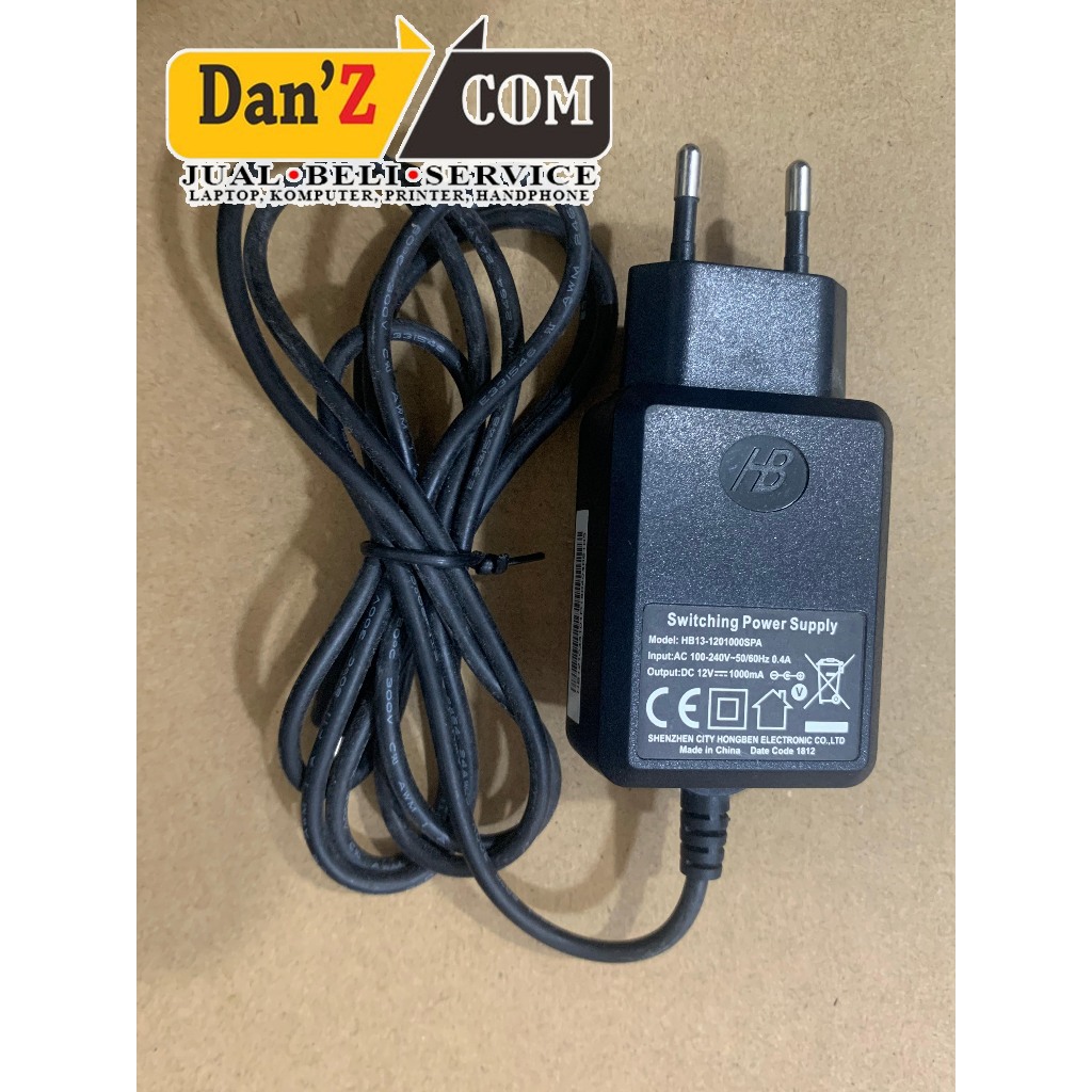Jual ADAPTOR ORIGINAL 12V 1A Modem, ONT, Router, CCTV, Lampu LED ...
