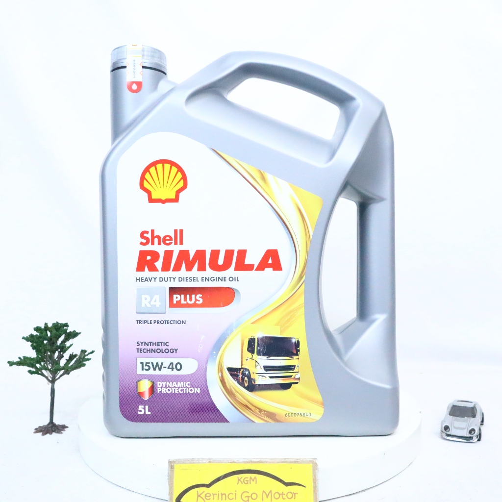 Jual Shell Rimula R4 Plus SAE 15W-40 5 Liter Api CI-4/CH-4 Oli Mobil Mesin Diesel Pelumas ...