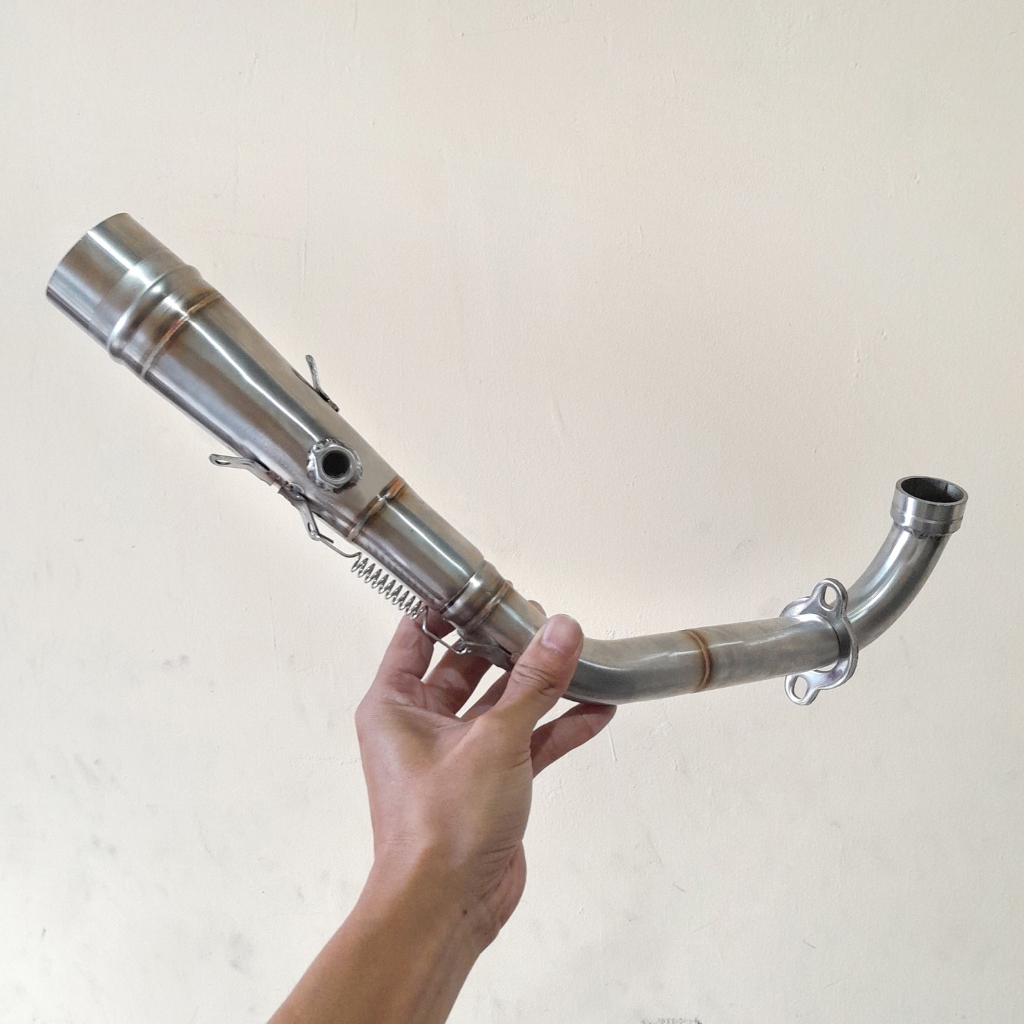 Jual Pipa / header leher Xmax New, Xmax Old 250 Stainless | Shopee ...