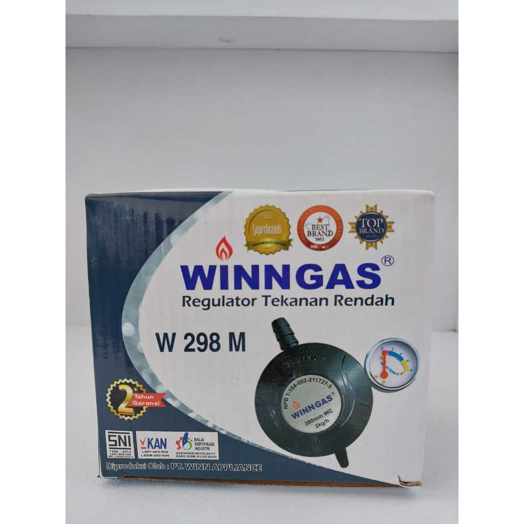 Jual Regulator Winn Gas W 298 M tekanan rendah | Shopee Indonesia