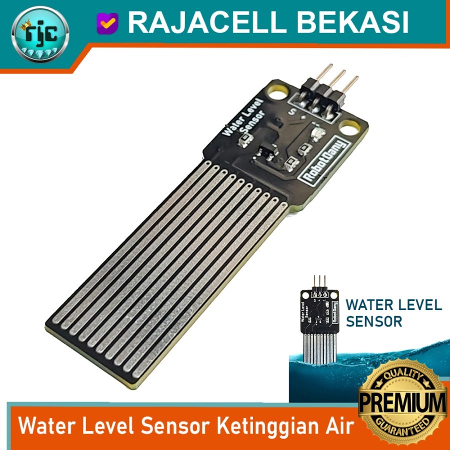 Jual New Water Level Sensor Gold Coating for Arduino Sensor ketinggian ...