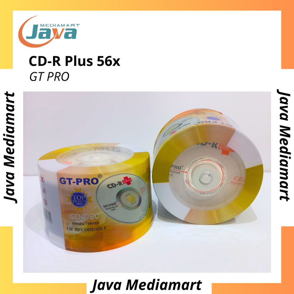 Jual CD-R PLUS 56x GT Pro CD Blank 50 Keping CD Kosong l CDR GT Pro isi 50 Keping Murah | Shopee ...