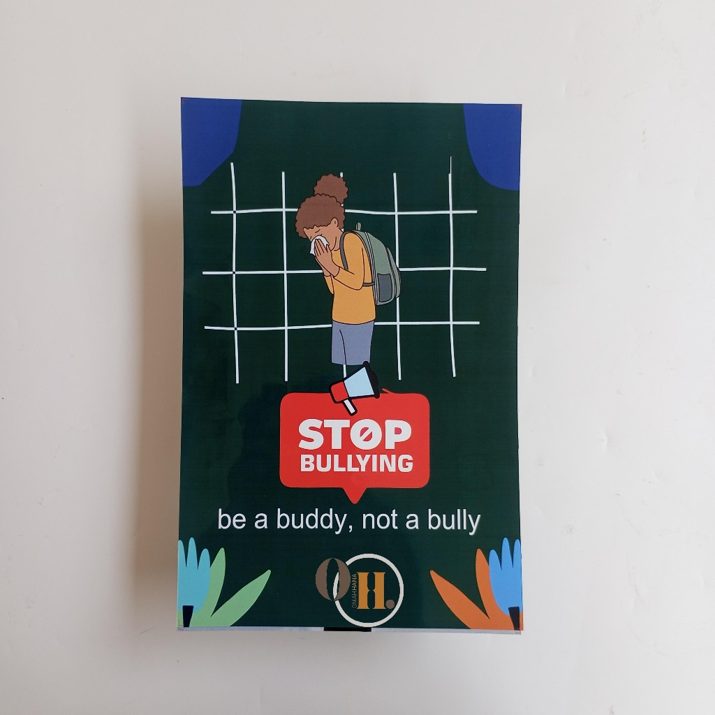 Jual Stiker Stop Bullying - Be a Buddy Not a Bully - Perundungan ...