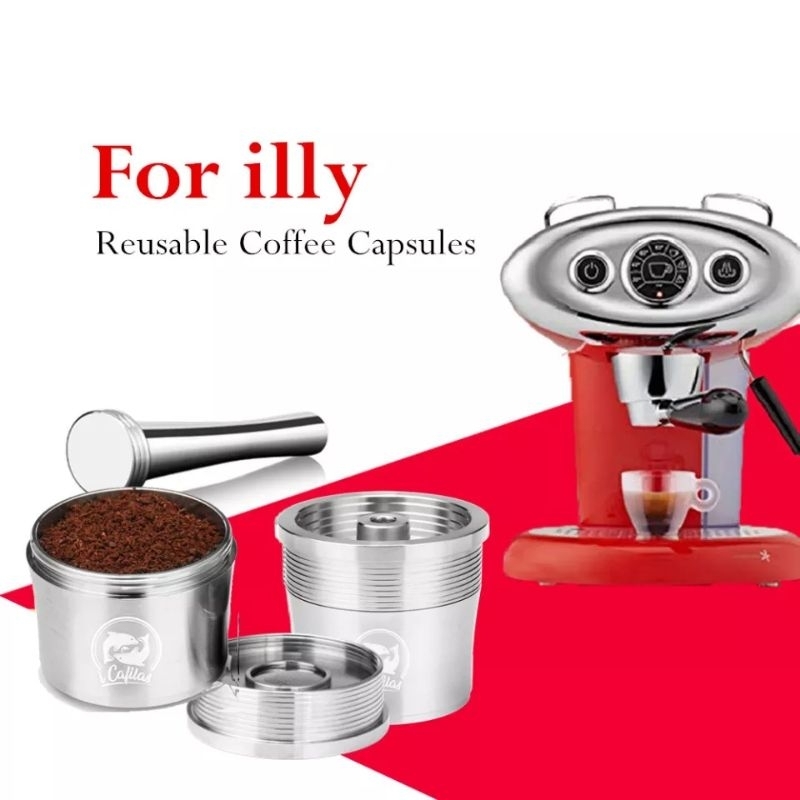 Jual Illy Coffee Capsule Reuseable for Illy Coffee Machine | Shopee ...