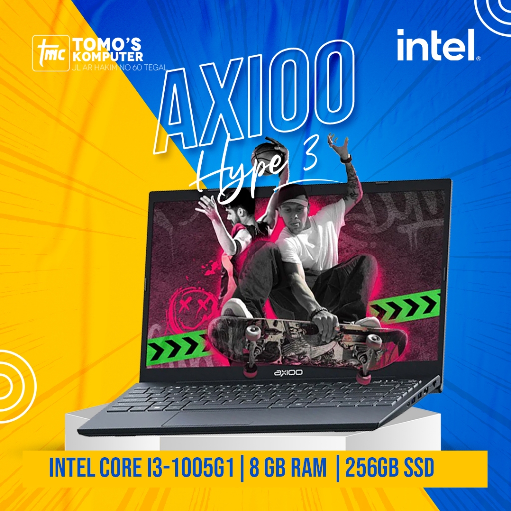Jual Axioo MyBook HYPE 3 i3-1005G1 RAM 8GB 256GB SSD 14" FHD IPS W11 ...