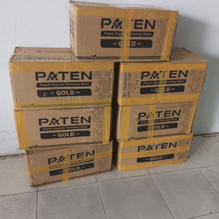 Jual PUPUK PATEN GOLD 1 KARTON ( 50 BOX ) / PUPUK ORGANIK TANAMAN SAWIT ...
