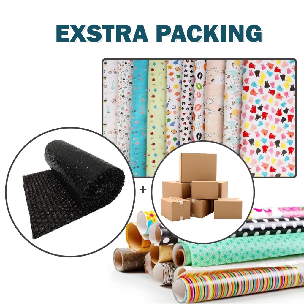 Jual Extra Packing Kertas Kado / Packing Bubble / Dus | Shopee Indonesia