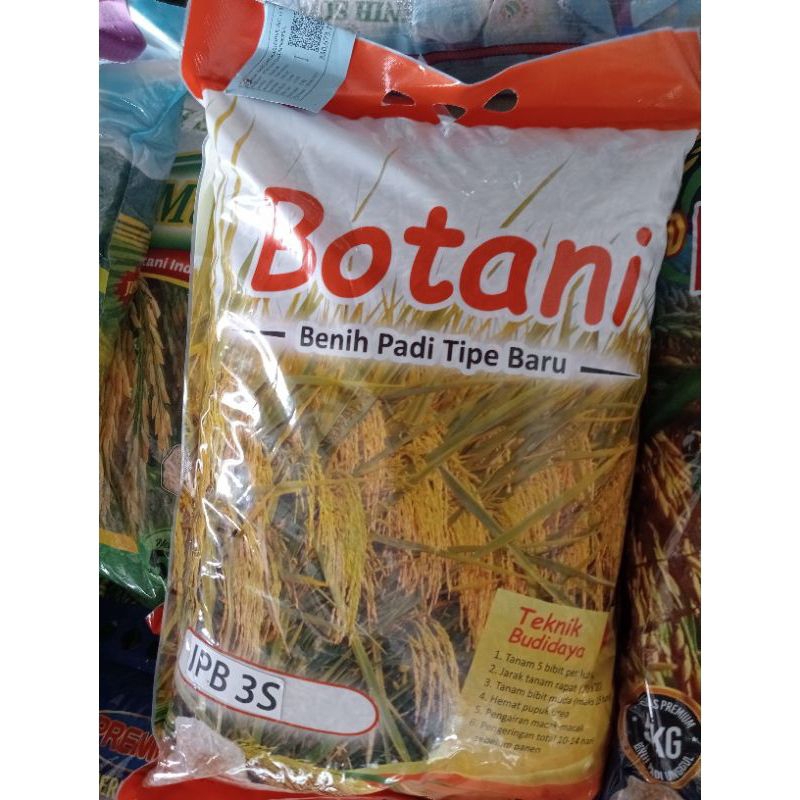 Jual Benih Bibit PADI IPB 3S 5kg label biru | Shopee Indonesia