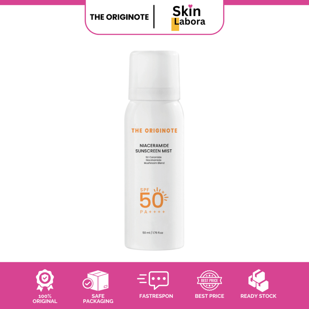 Jual THE ORIGINOTE - Niaceramide Sunscreen Mist SPF 50++++ | Shopee ...