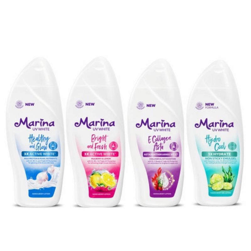 Jual Marina UV White Hand & Body Lotion / Hand Body Marina UV White 95 ...