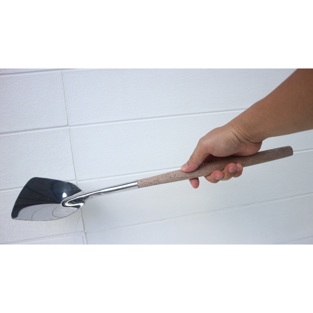 Jual Sudip Sendok Goreng Masak Lokal Gagang Kayu | Shopee Indonesia