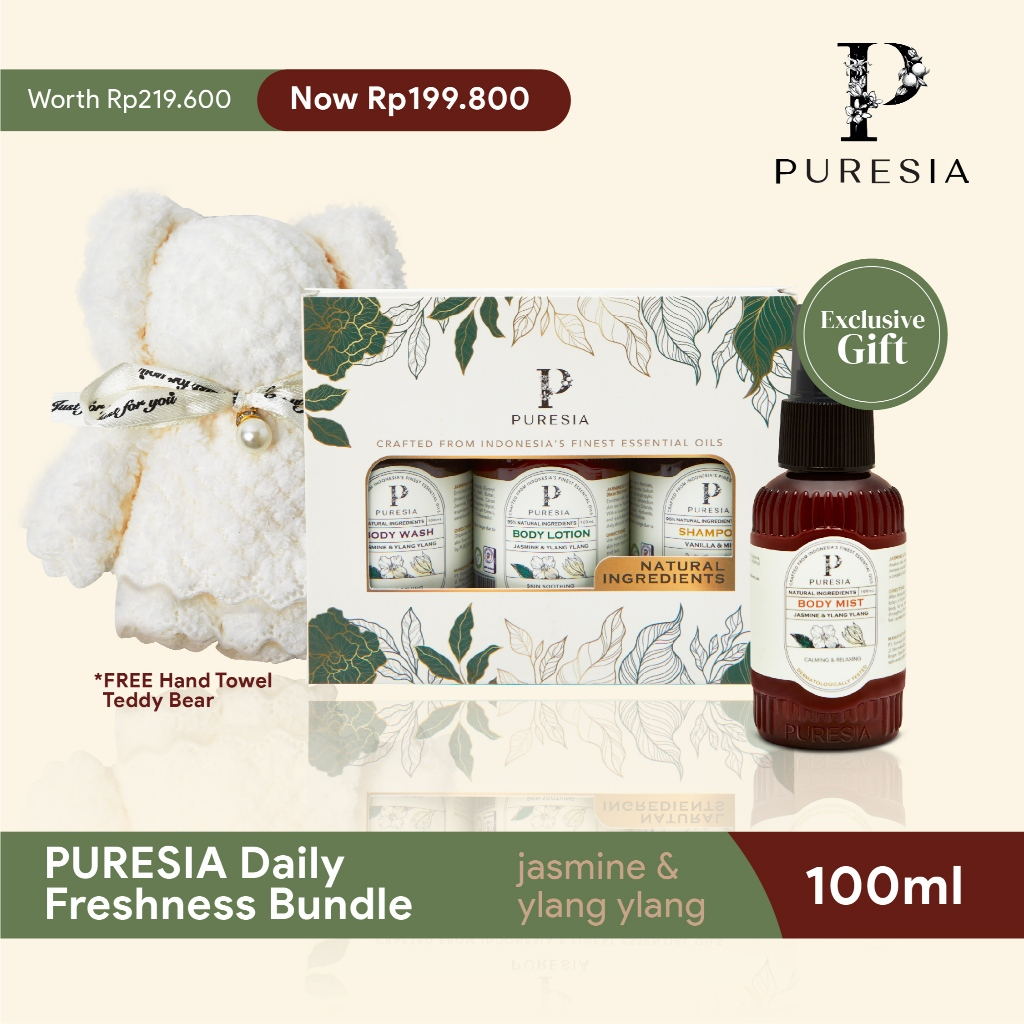 Jual PURESIA Daily Freshness Bundle - Jasmine & Ylang Ylang | Shopee ...