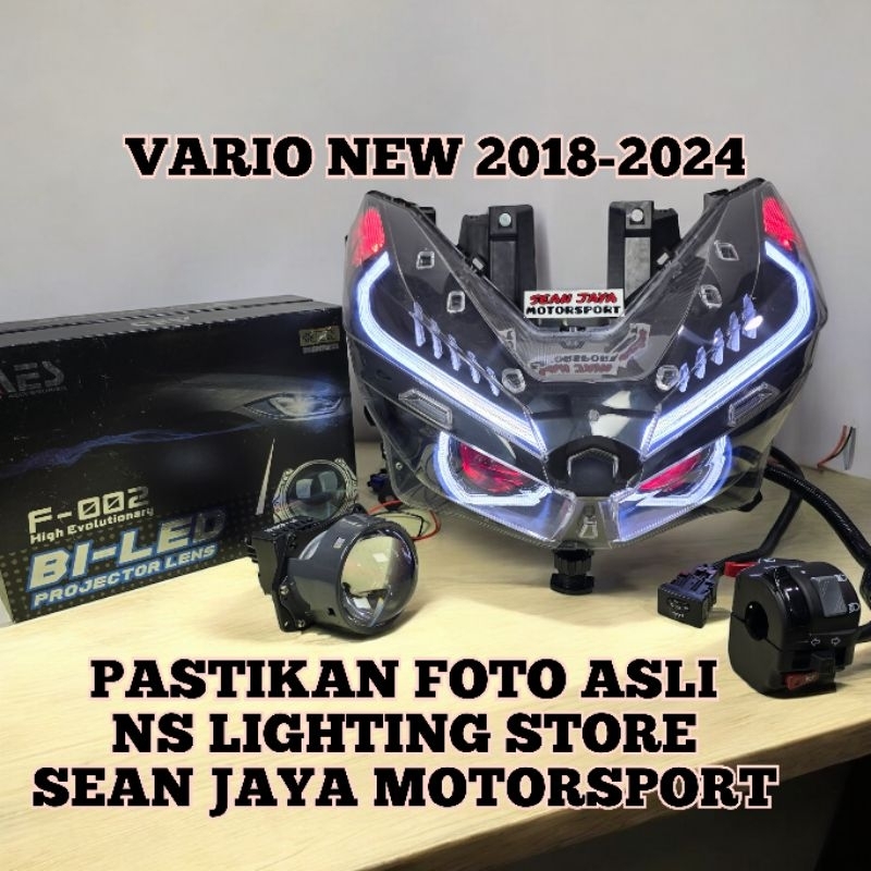 Jual BILED AES F002 3 INCH VARIO NEW 125 150 | Shopee Indonesia