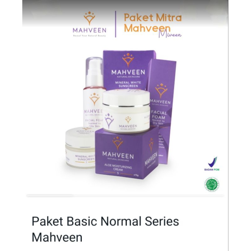 Jual Mahveen Skincare Basic BPOM HALAL | Shopee Indonesia