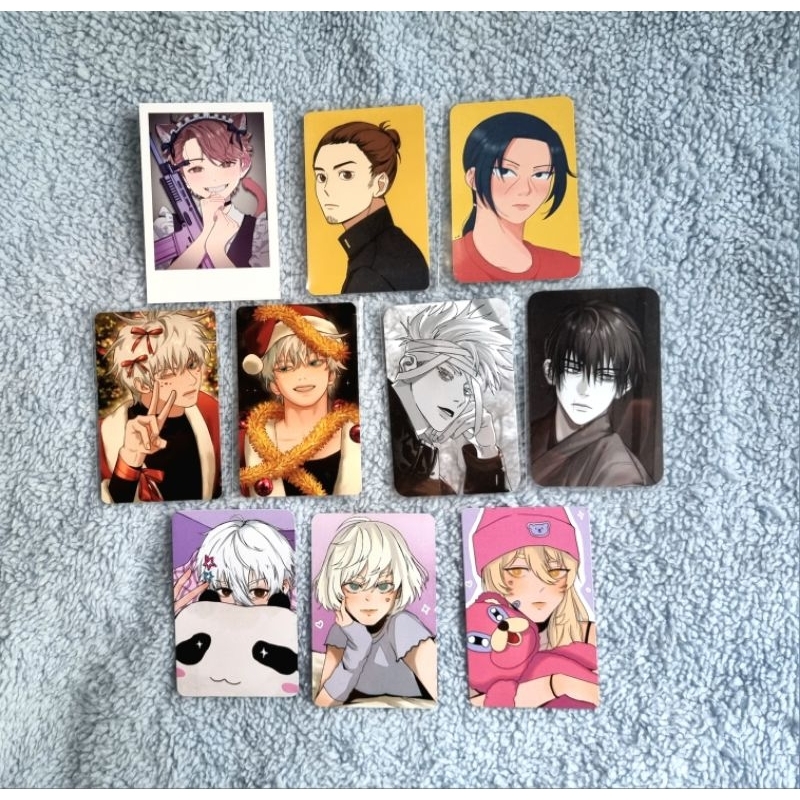 Jual PC Anime fanmerch Sugawara Asahi Itachi Gojo Toji Nagi Emma Senju ...