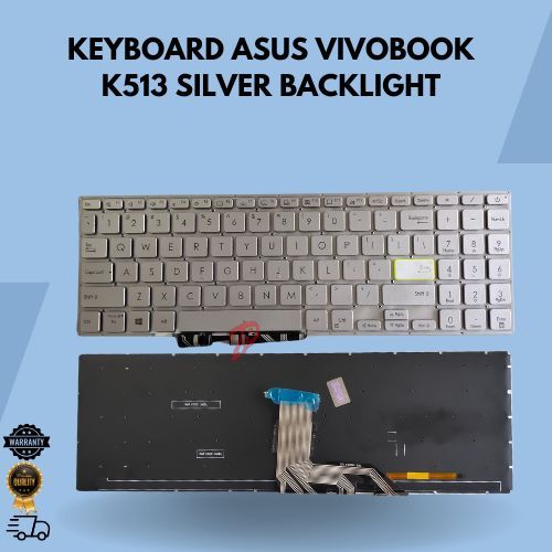 Jual Keyboard Asus Vivobook X513 K513 M513 K513E K513EA K513M Silver ...