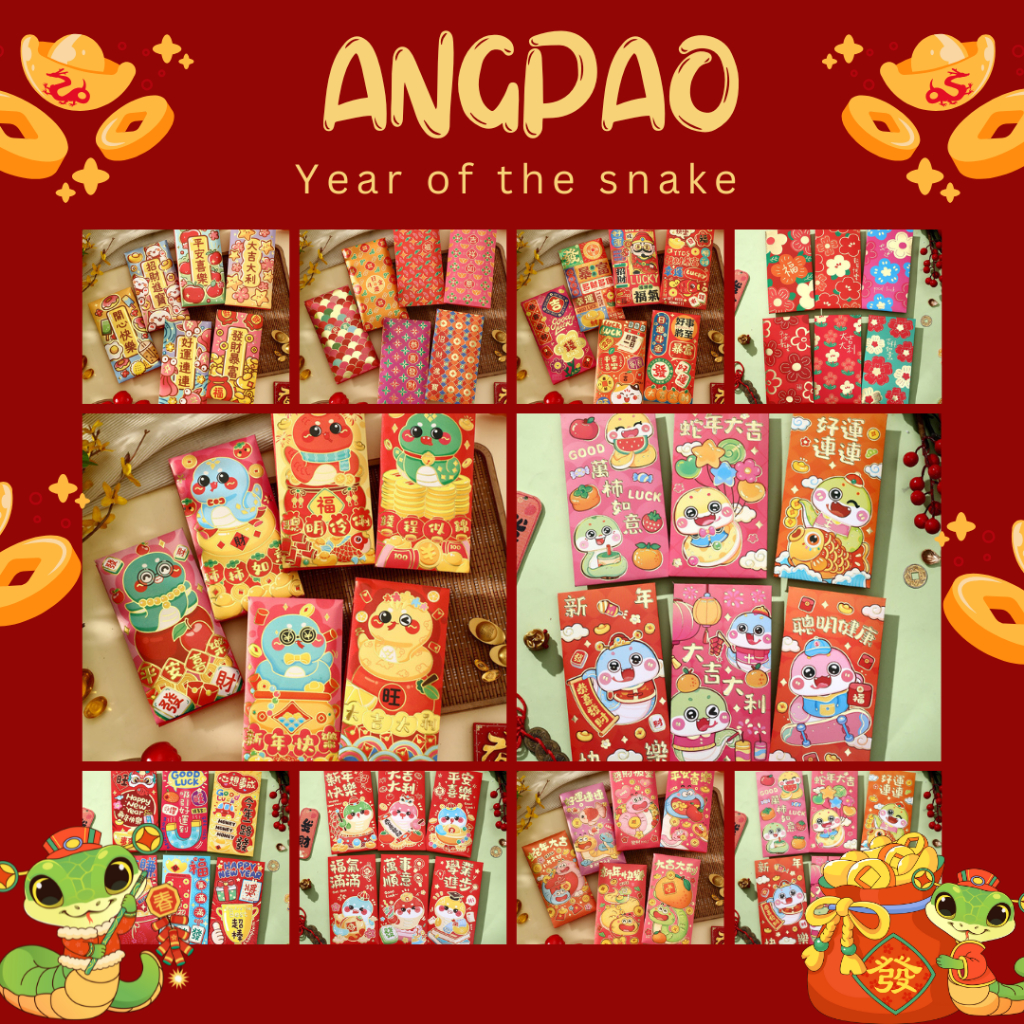 Jual Angpao Tahun Ular 2025 / Chinese New Year 2025 | Shopee Indonesia