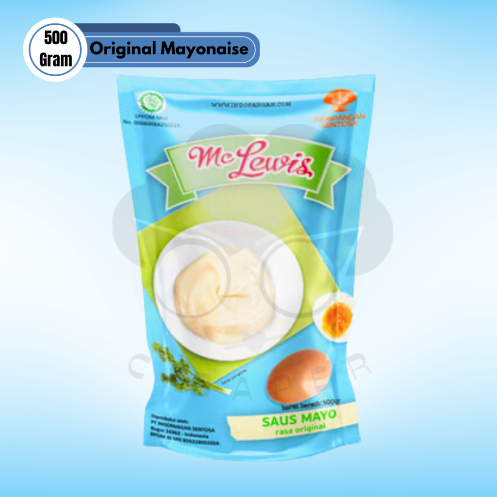 Jual Original Mayonaise 500gr / Mc Lewis Mayo Ori 500gr | Shopee Indonesia