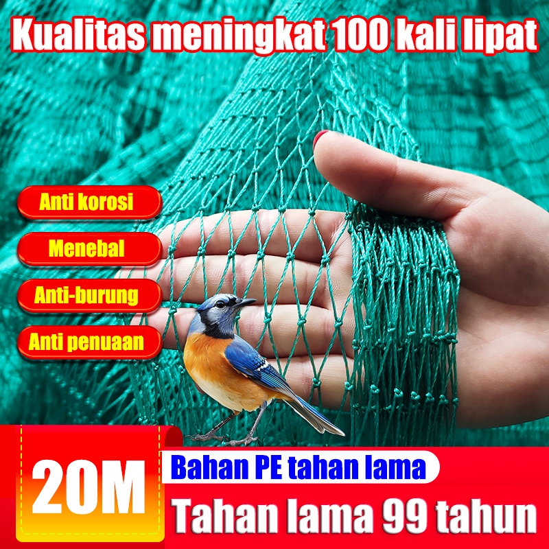 Jual Jaring anti burung tahan lama hingga 99 tahun jaring ayam jaring ...