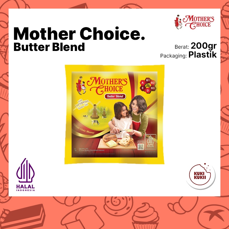 Jual Mother's Choice Butter Blend 200gr | Mother Choice Butter Blend ...