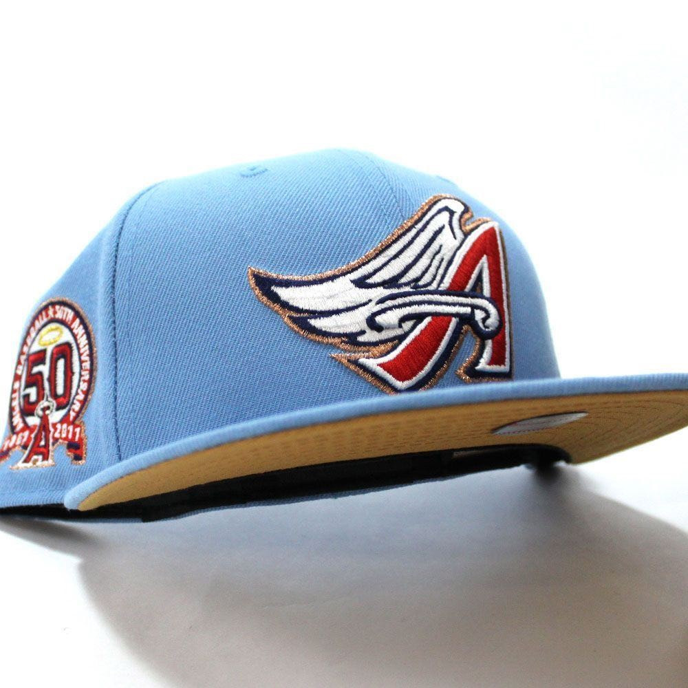 Jual Topi Los Angeles Angels Cotton Candy Light Blue Biru Under Visor ...