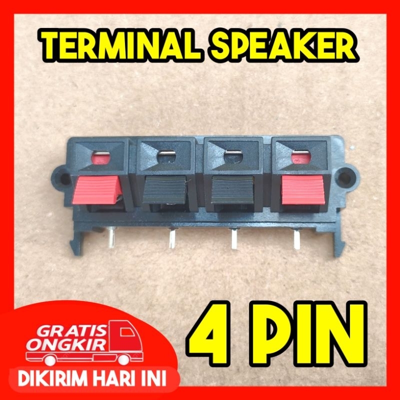 Jual Terminal speaker 4 pin | Shopee Indonesia