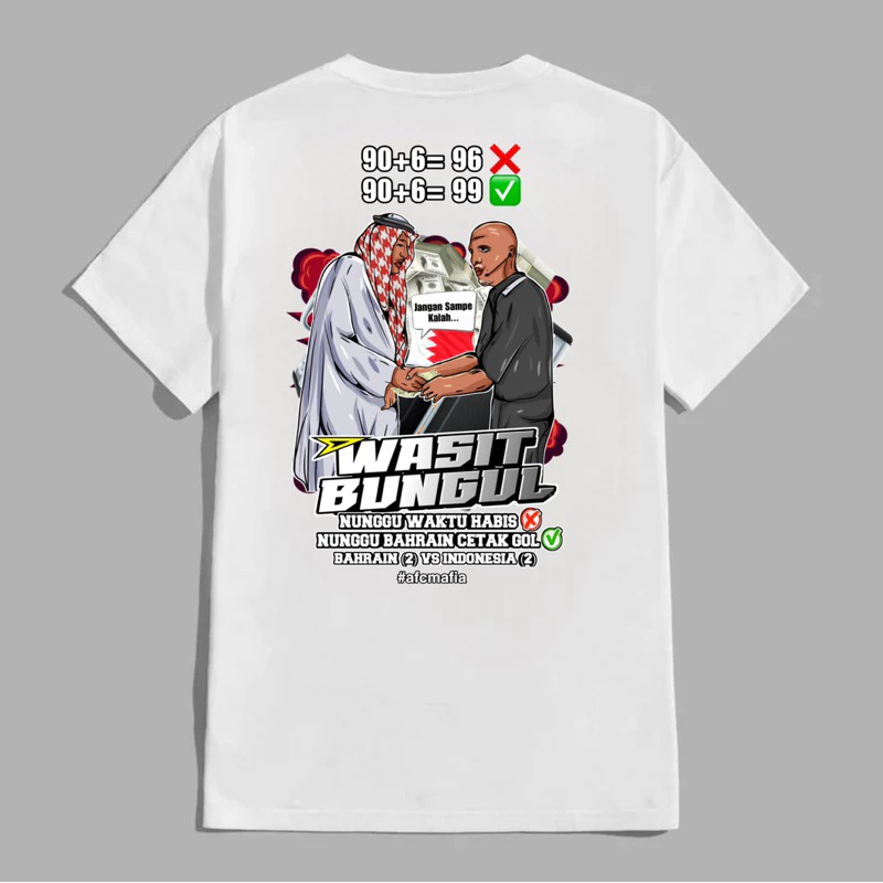 Jual Kaos Baju Wasit Bungul Wasit Curang AFC Mafia Bahrain vs Indonesia ...