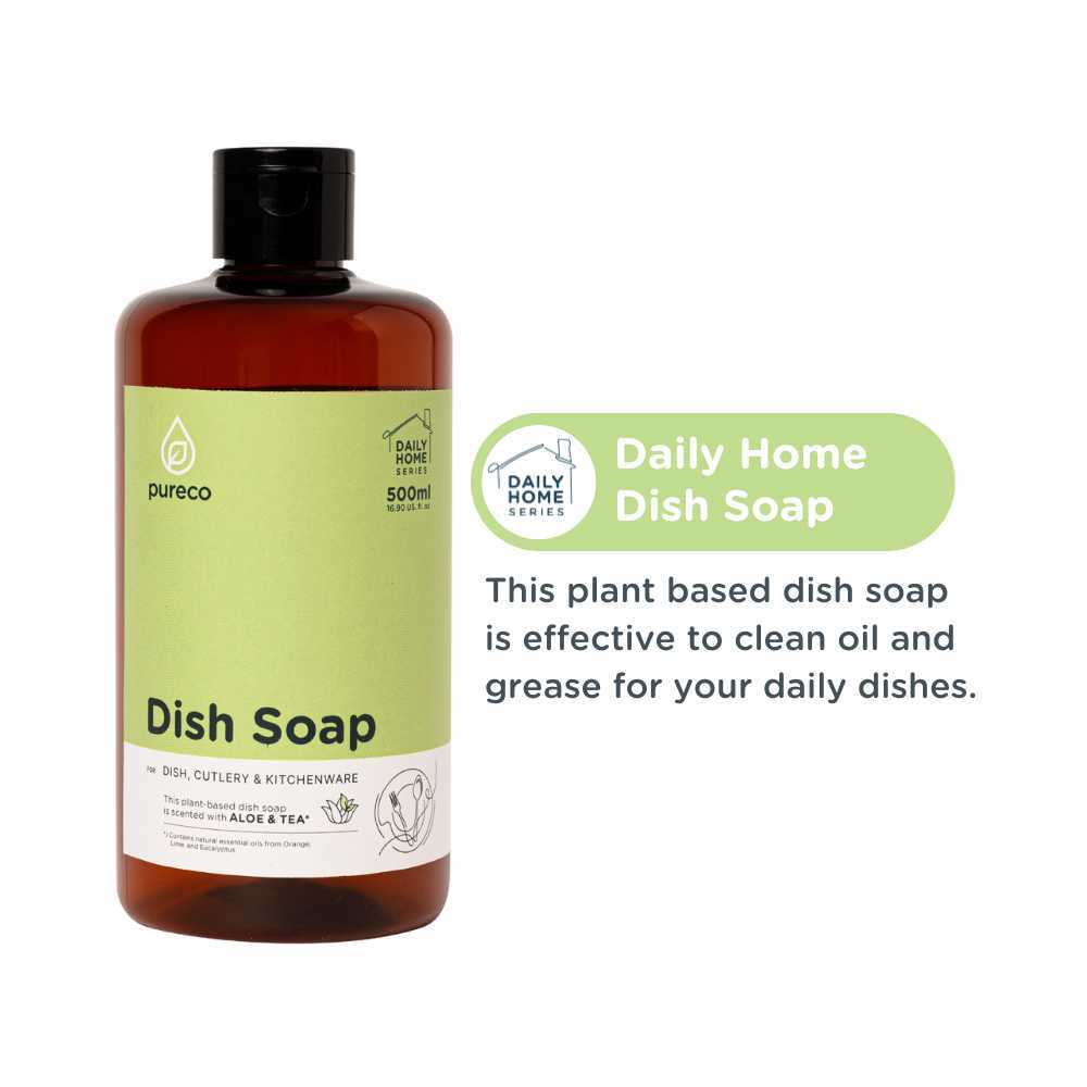 Jual Pureco Daily Home Dishsoap - 500ml | Shopee Indonesia
