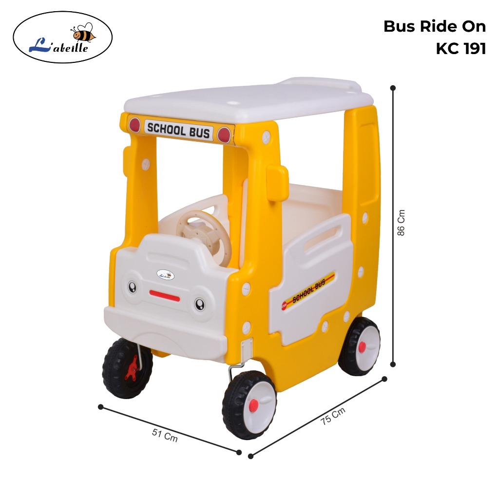 Jual Labeille KC 191 Bus Ride On | Shopee Indonesia