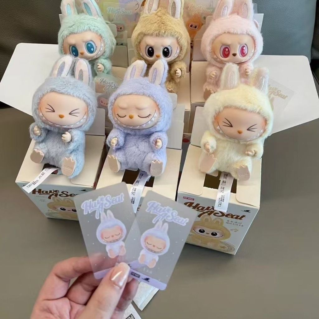 Jual [random] LABUBU HAVE A SEAT KEYCHAIN ORIGINAL 1:1 GANTUNGAN KUNCI ...