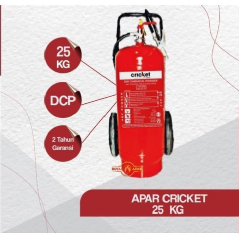 Jual APAR CRICKET 25KG/APAR ABC POWDER 25KG/APAB ABC 25KG | Shopee ...