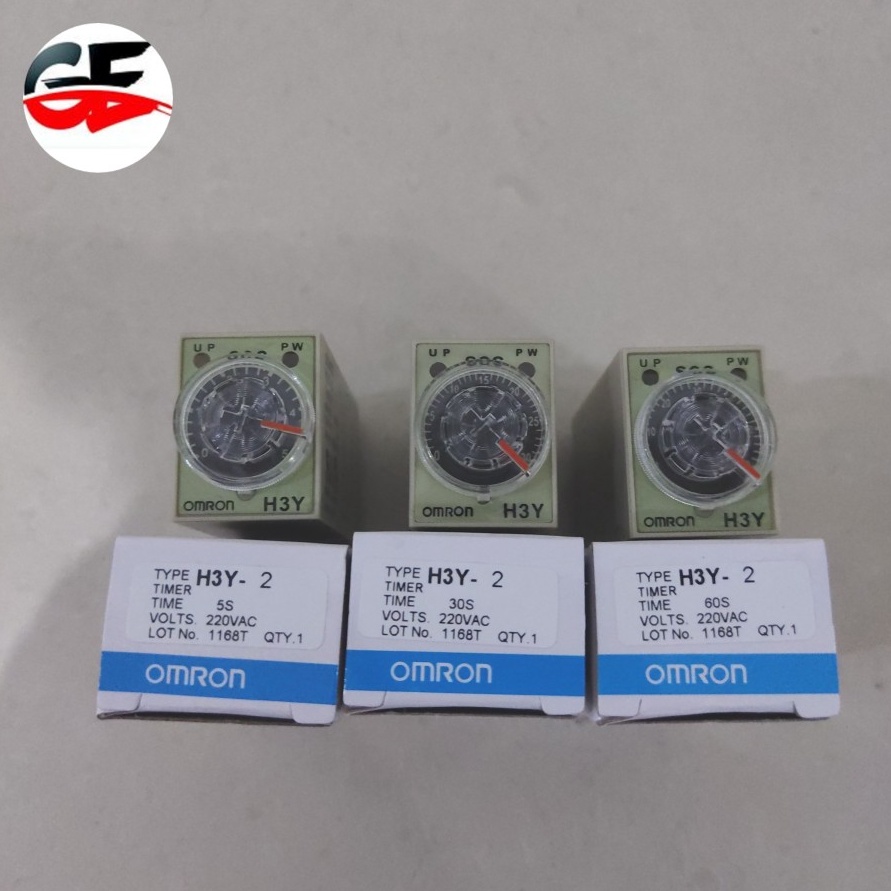 Jual MINI Timer Omron H3Y2 H3Y2 Delay Timer Relay 5S 3S 6S | Shopee ...