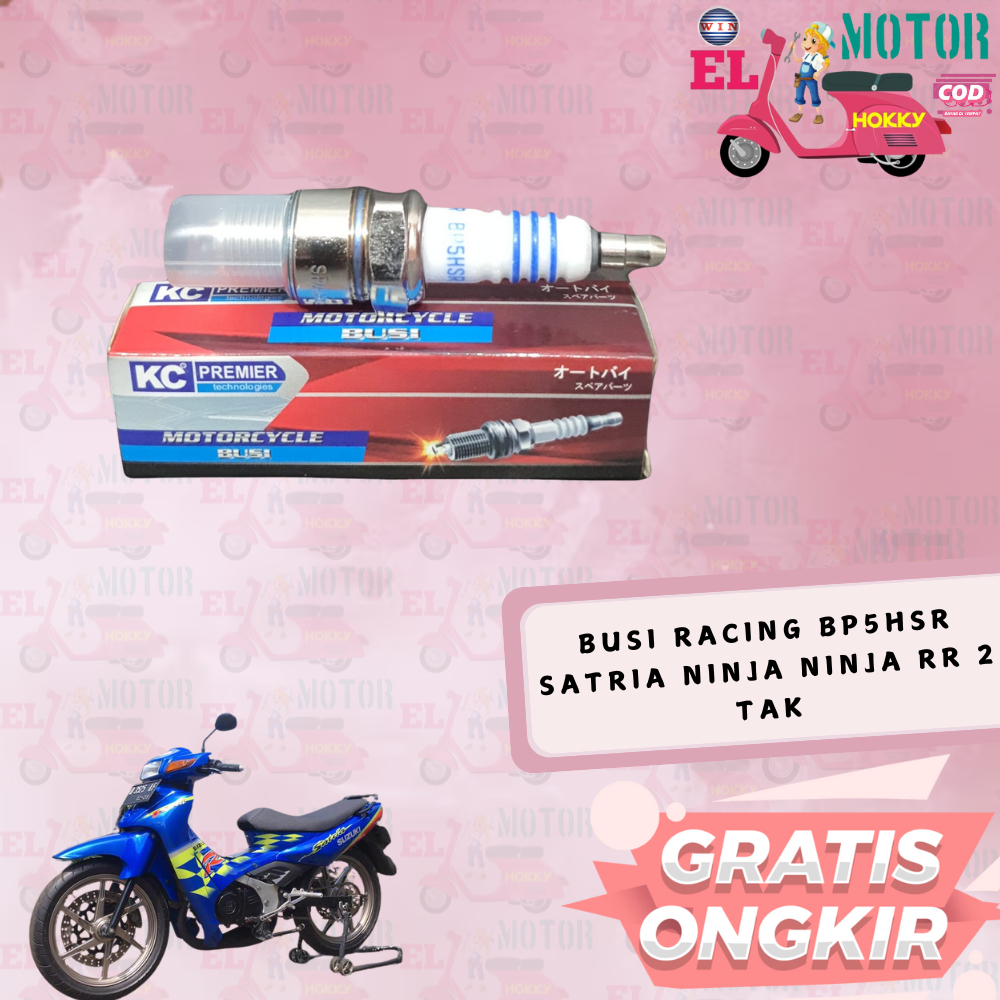 Jual BUSI RACING BP5HSR SATRIA NINJA NINJA RR 2 TAK | Shopee Indonesia