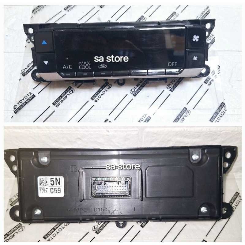 Jual panel AC auto - Climate control original Toyota All New Avanza ...