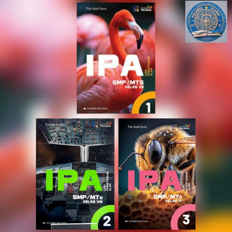 Jual BUKU IPA SMP/MTS KELAS 7 8 9 KURIKULUM MERDEKA REVISI ERLANGGA ...