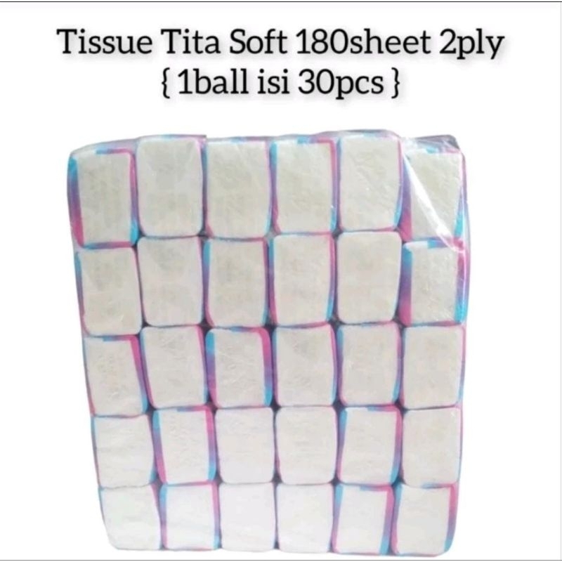 Jual (JSP) Tisu Murah Paket 30 Pack Tisu Tita Soft 180 Sheet 2Ply ...