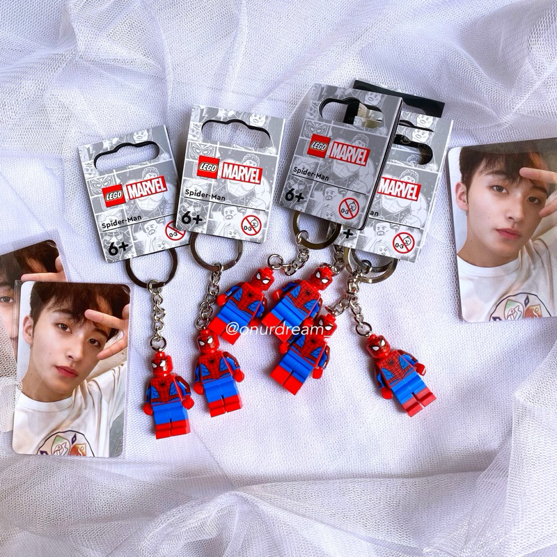 Jual Lego Spiderman Keychain Mark Lee | Shopee Indonesia