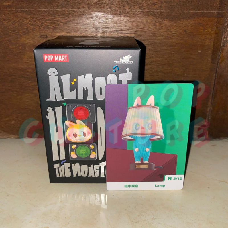 Jual [SELECTED] POP MART THE MONSTER Almost Hidden Series Lamp Blind ...