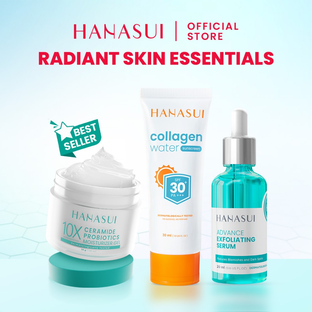 Jual Hanasui Radiant Skin Essentials (bdl) | Shopee Indonesia