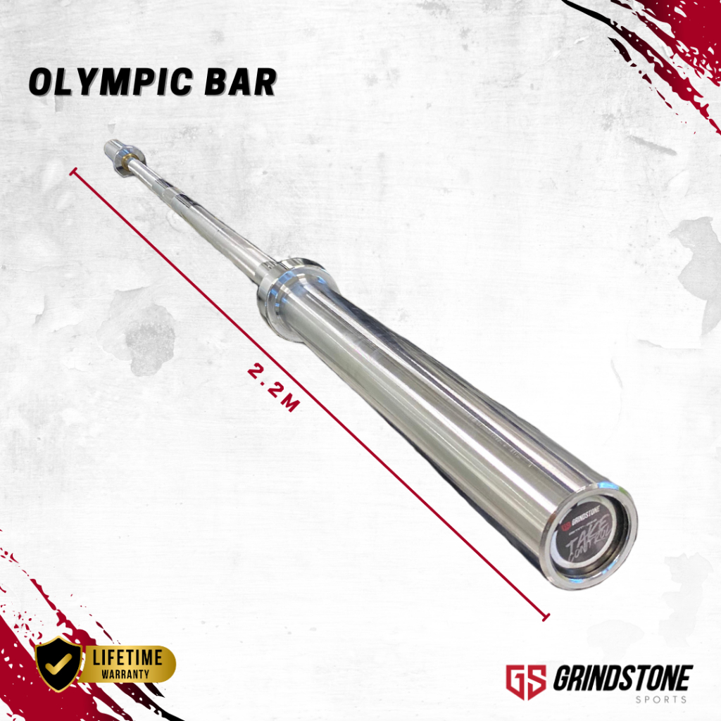 Jual Grindstone Olympic Barbell - Bar Angkat Beban Fitness Gym | Shopee ...