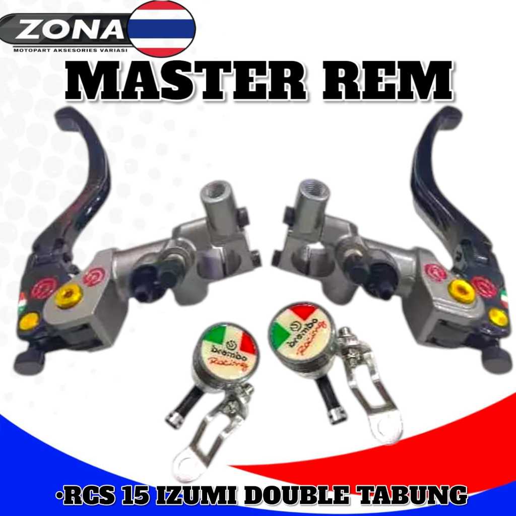 Jual Master rem RCS15 izumi 2 tabung nmax old nmax new pcx 150 pcx 160 ...