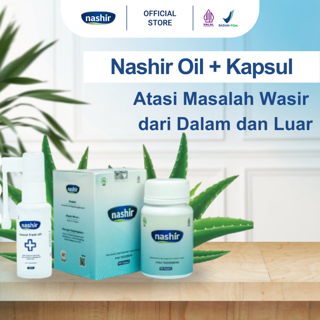 Jual Nashir Care Bundling Kapsul dan Oil Obat Herbal Ampuh Mengobati ...