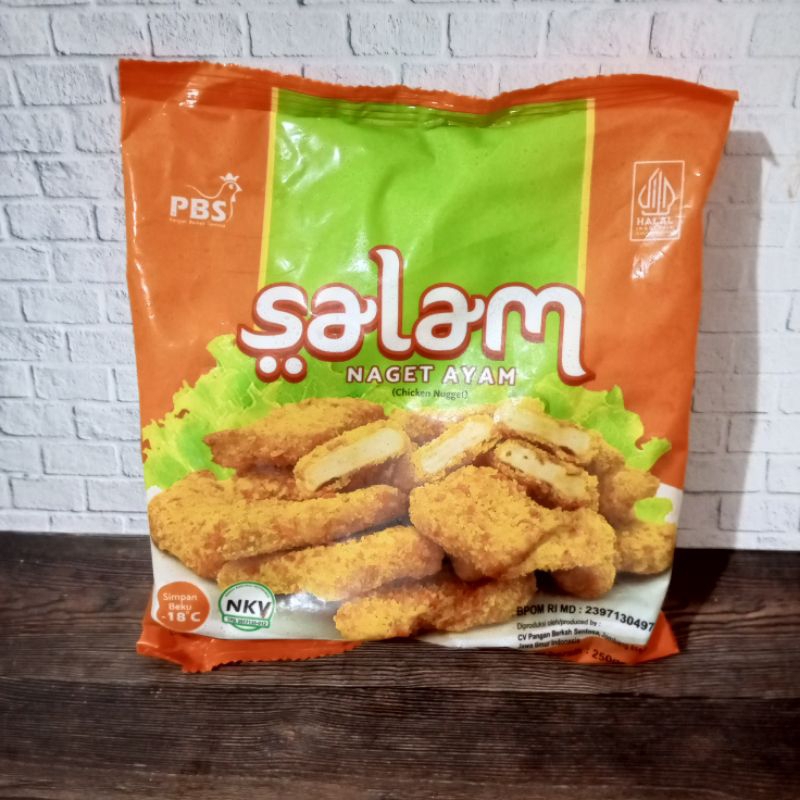 Jual Chicken nugget nuget ayam salam 250 gram | Shopee Indonesia