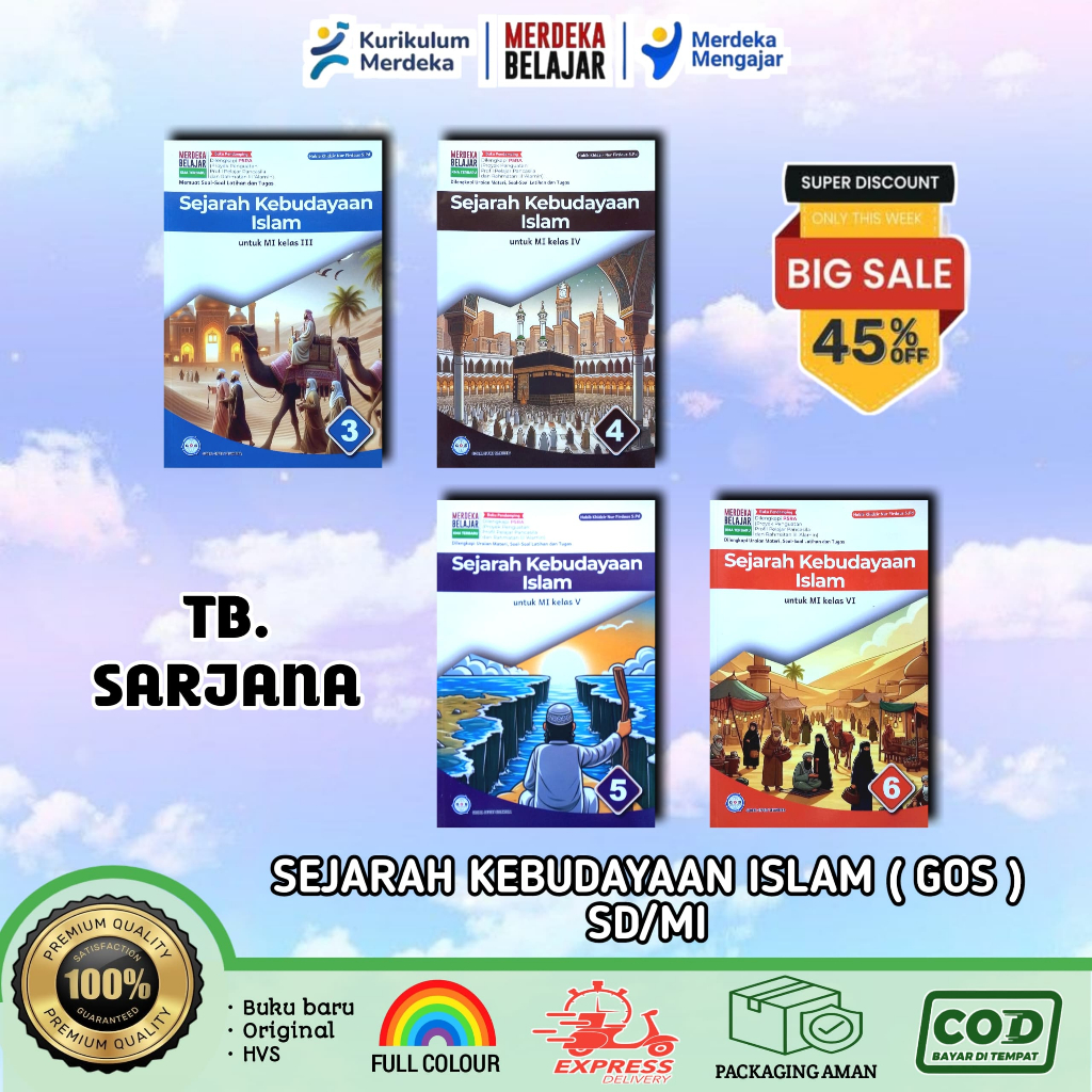 Jual BUKU SISWA SKI KMA 450 KELAS 3,4,5,6 SD/MI KURIKULUM MERDEKA - GLOBAL OFFSET SEJAHTERA ...