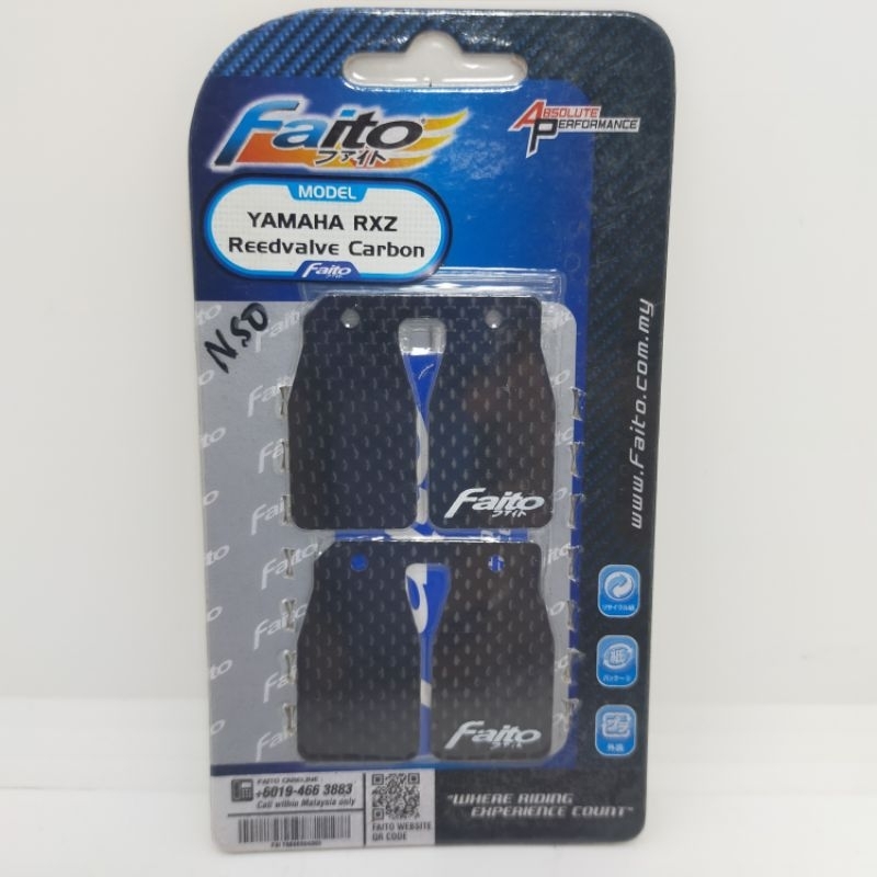 Jual Membran Harmonika Reed Valve Carbon Faito Yamaha 125 Z RXZ RZR 0.4 ...