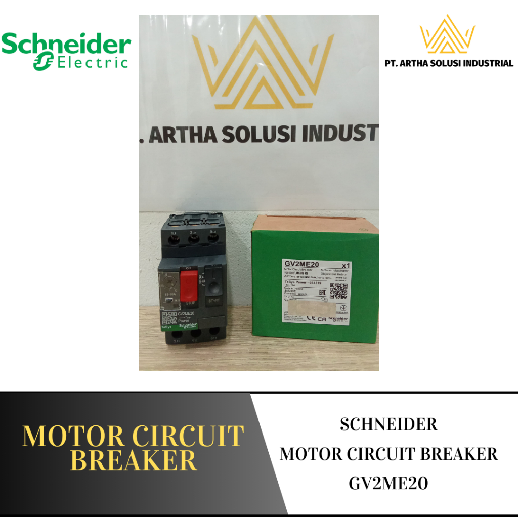 Jual SCHNEIDER MOTOR CIRCUIT BREAKER GV2ME20 | Shopee Indonesia
