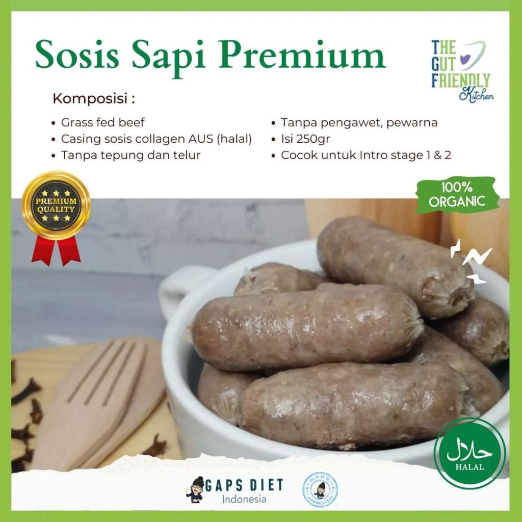 Jual SOSIS SAPI PREMIUM (gaps diet) | Shopee Indonesia