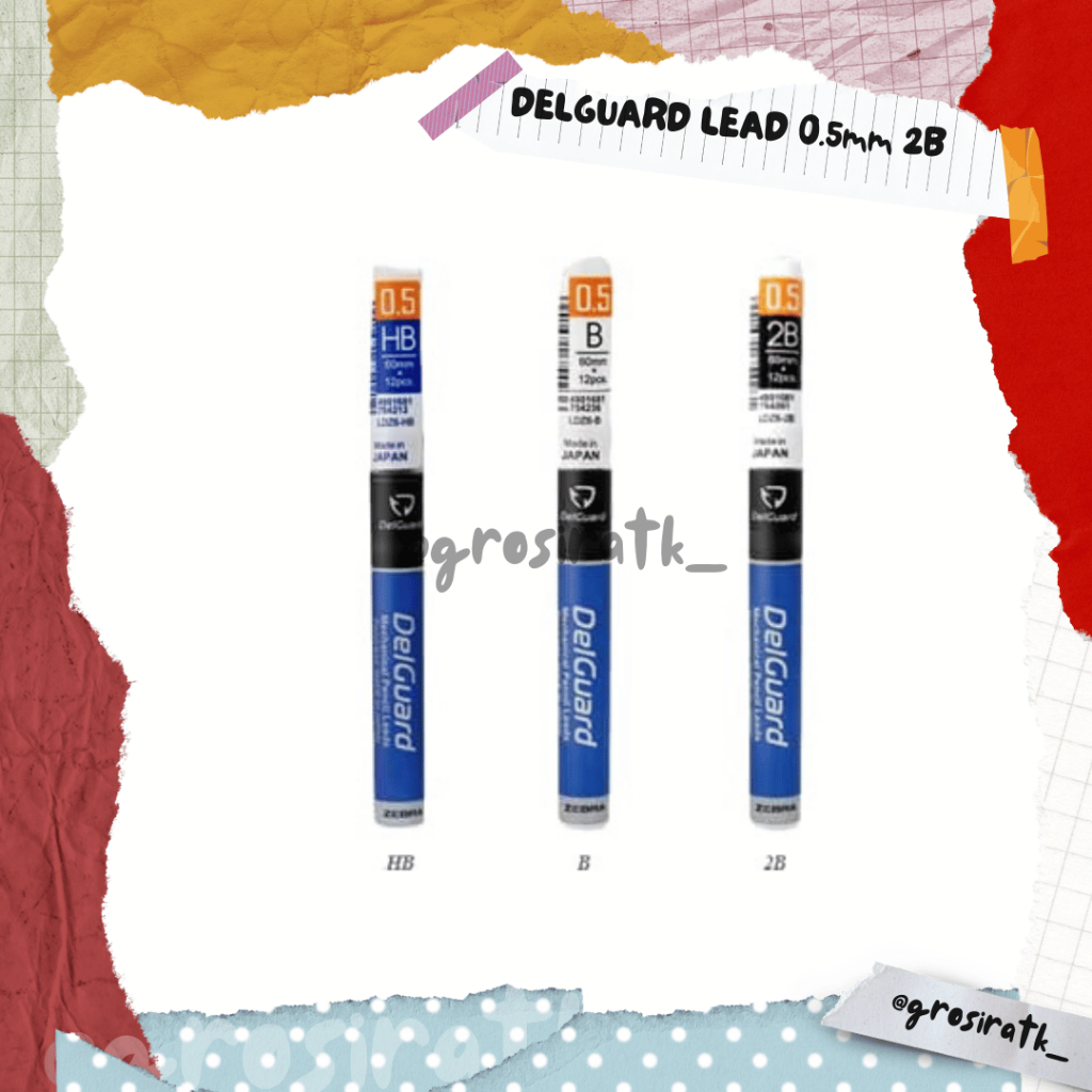 Jual Zebra Delguard Lead 0.5MM 2B | Shopee Indonesia