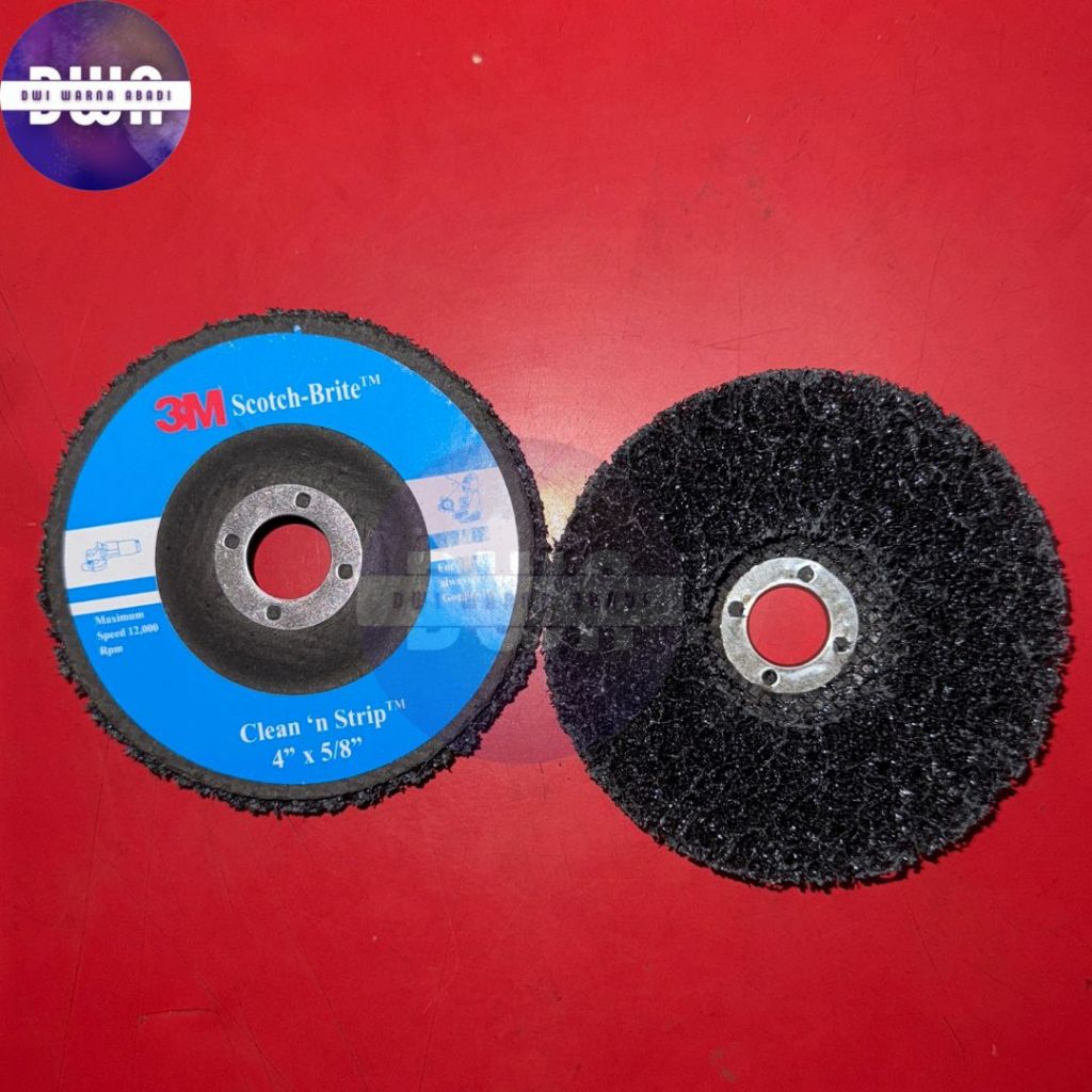 Jual Clean'n Strip 4" X 5/8" Mata Gerinda Amplas 3M Scotch Brite ...